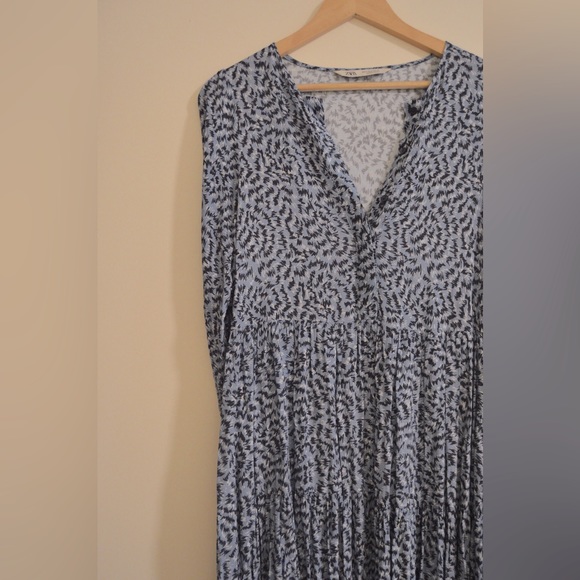 Dresses | Zara Blue Dress | Poshmark